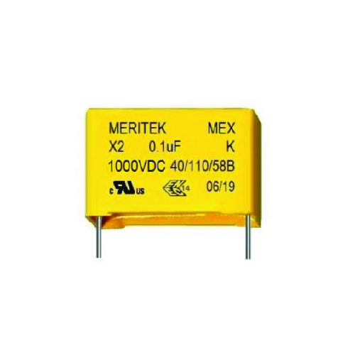 MEX-1K0D Series| EMI Suppression X2 Class 1000VDC - Meritek Electronics ...